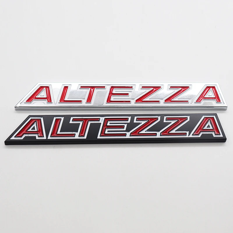 1pcs 3d Altezza Front Grill Emblem Metal Car Logo Side Badge Creative ...