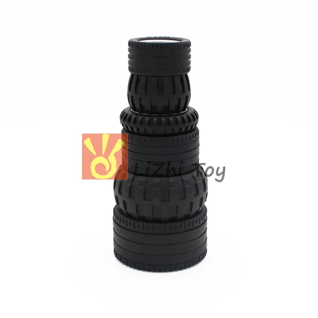 Technic Blocks Parts Tire Cars Wheel Educational Toys Compatible ...
