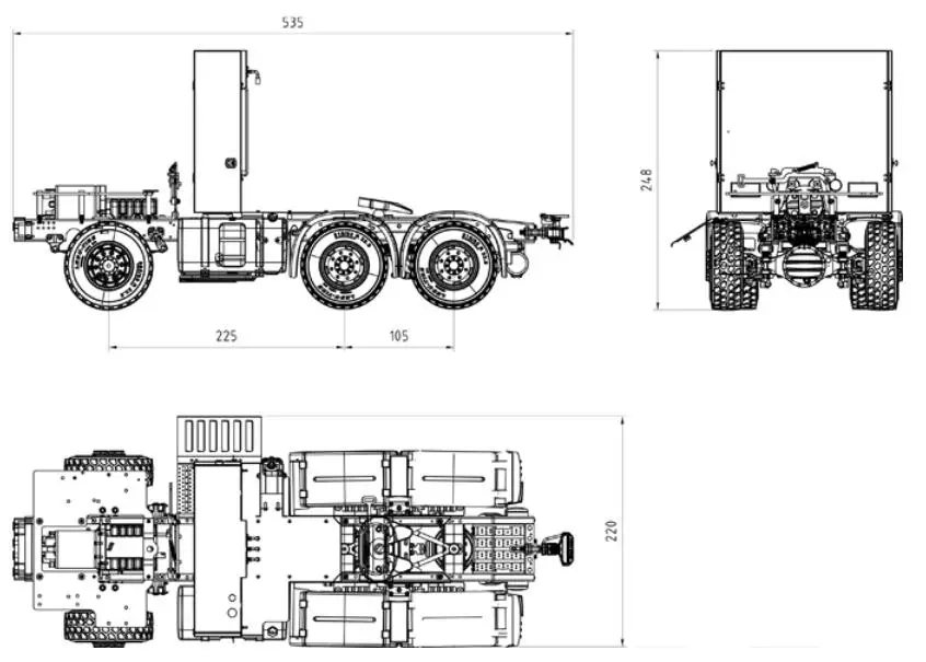 Truck Chassis Diagram