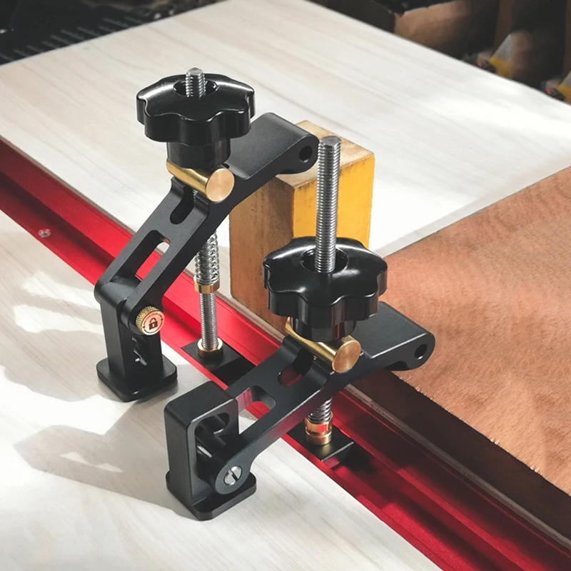 Woodworking Chute Fixing Block M8 Screw Fixing Clamp Quick Positioning ...