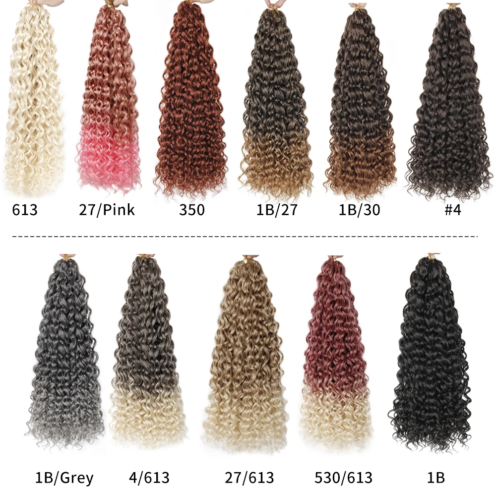 Codite de par Afro Hawaii Ocean Wave Crochet Twist de 60 cm Cod ...