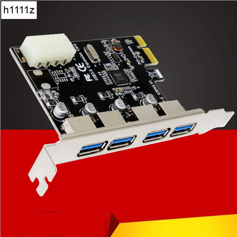 Conjunto profissional de placa de expansão, adaptador pci e de 4 portas ...