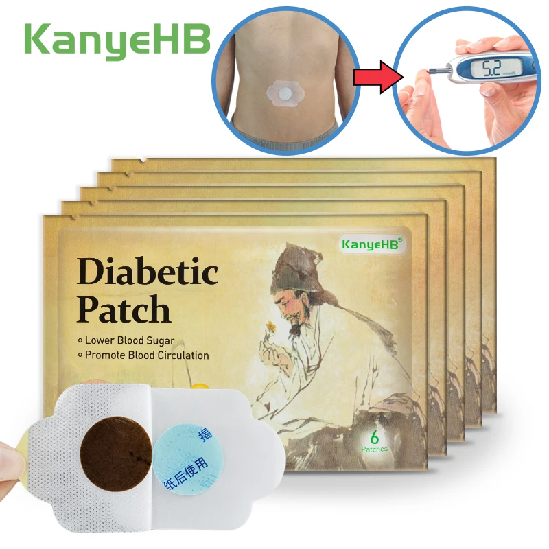30pcs=5bag New Arrival Diabetic Patch Stabilizes Blood Sugar Level ...