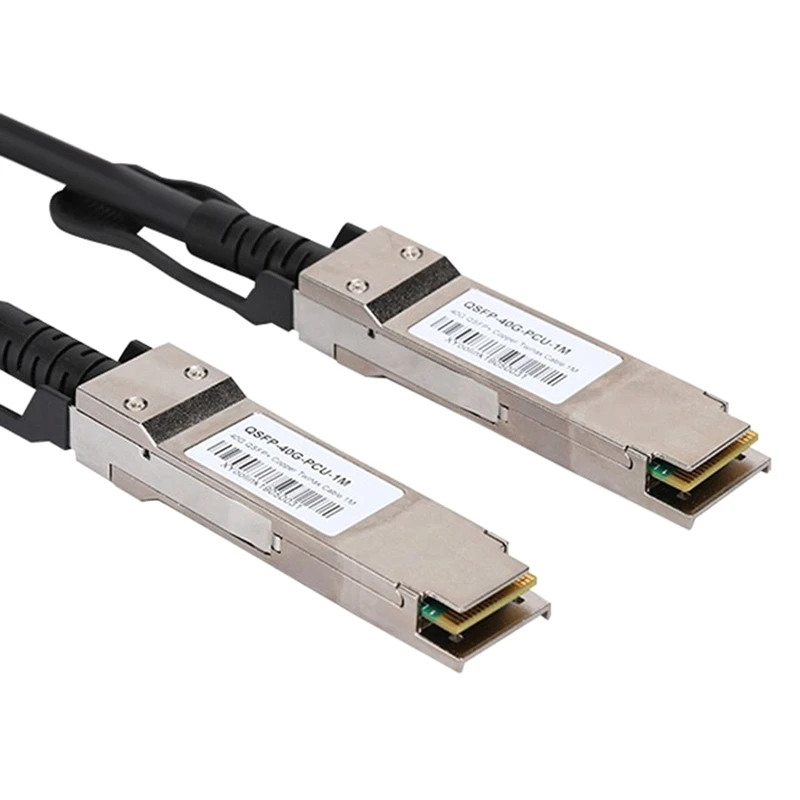 QSFP+DAC High Speed Cable 40G Stacked Direct Attached Passive Copper ...