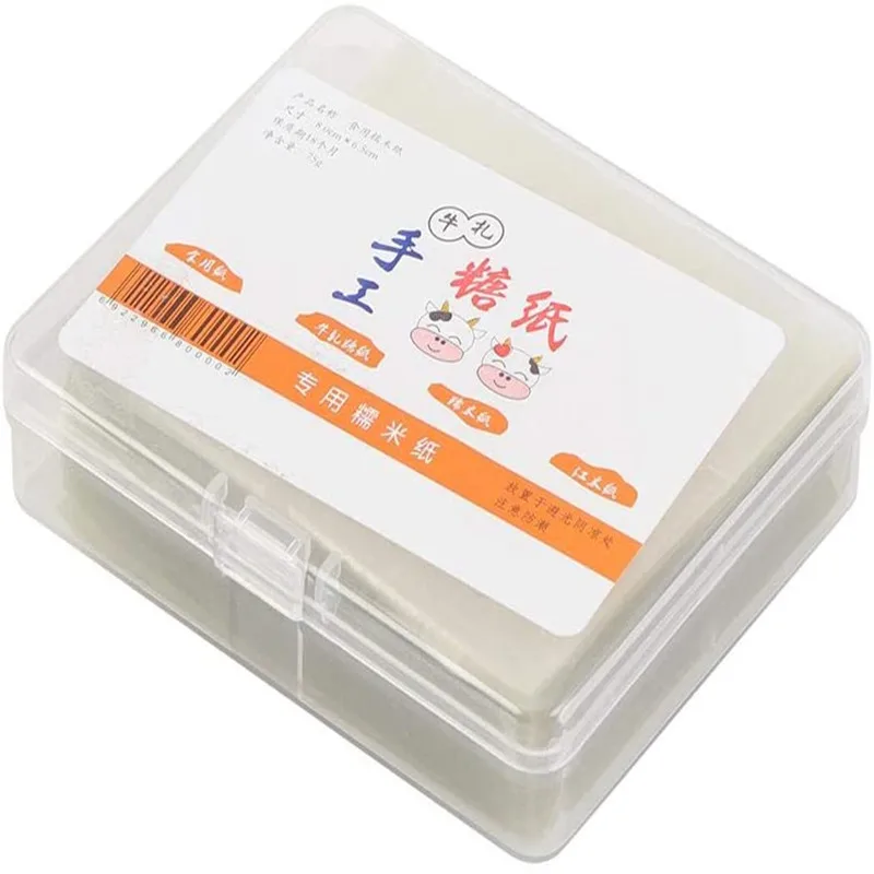 About 550 Sheets Glutinous Rice Paper For Sugar Candy Coated Nougat about-550-sheets-glutinous-rice-paper-for-sugar-candy-coated-nougat