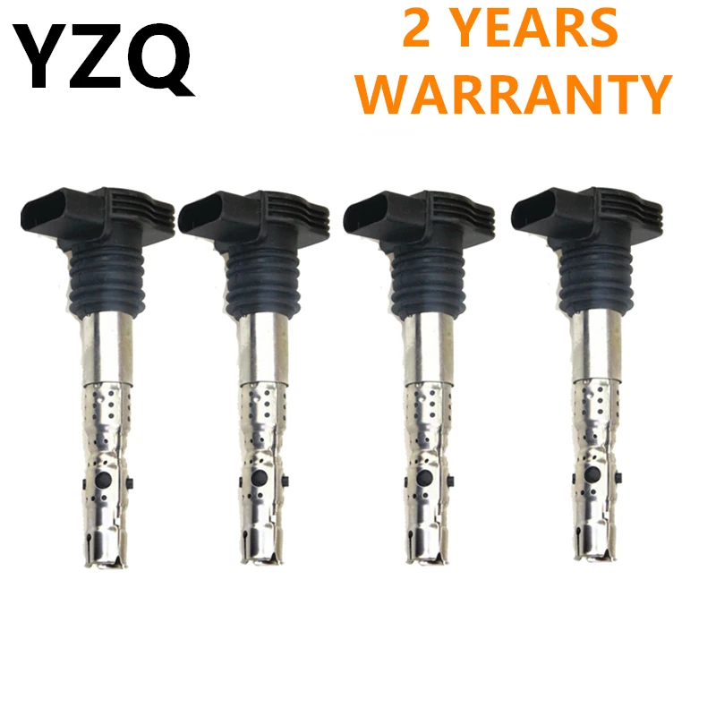 06B-905-115-R-4PCS-Ignition-Coil-For-VW-Volkswagen-Jetta-MK4-Bora-Golf ...