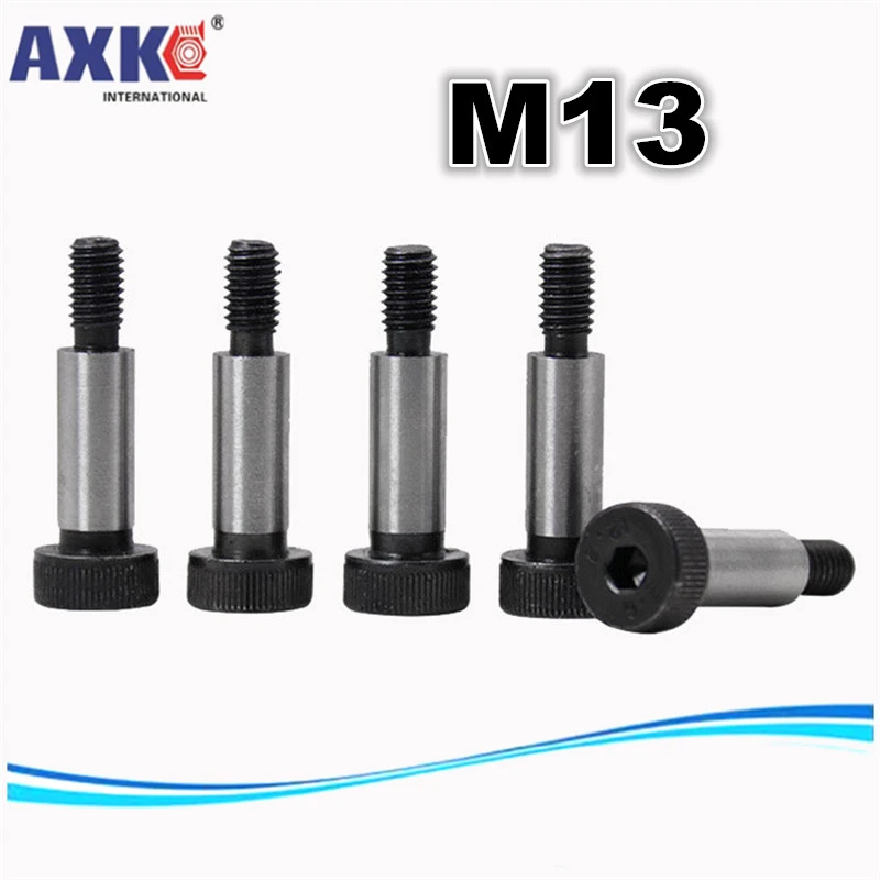 AXK M13 12.9 Alloy Steel Hexagon Socket Head Shoulder Screw Plug Screw ...