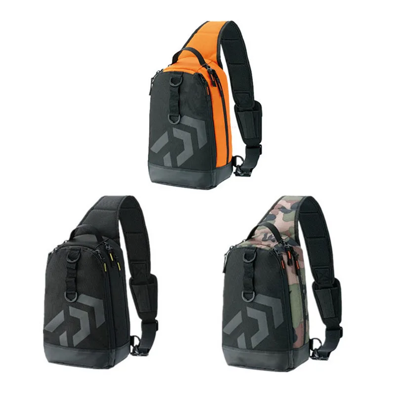 Men Single Shoulder Fishing Bags Waterproof Multi Function Camouflage ...