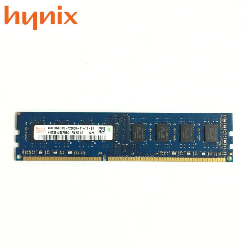 Hynix Chipset Pc Memory Ram Memoria Module Computer Desktop Ddr3 4gb Pc3 12800u 4g 1600 Mhz ...