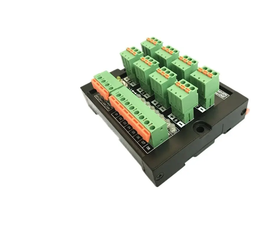 Bloque de terminales de Sensor PLC, 2 cables, 3 cables, 4/8/12/16 ...