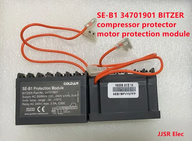 BITZER Compressor Protector SE B1 SE E1 SE B2 INT69VS Motor Protection Module 34702701 34701901 ...
