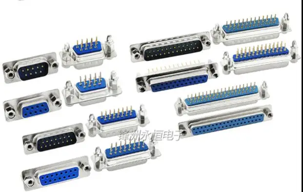 5pcs 삽입 플레이트 유형 Pcb 커넥터 Rs232 직렬 포트 소켓 어댑터 Dp 고정 나사 Dp9 Dp15 Dp25 Dp37 핀 남성 여성반도체 집적회로