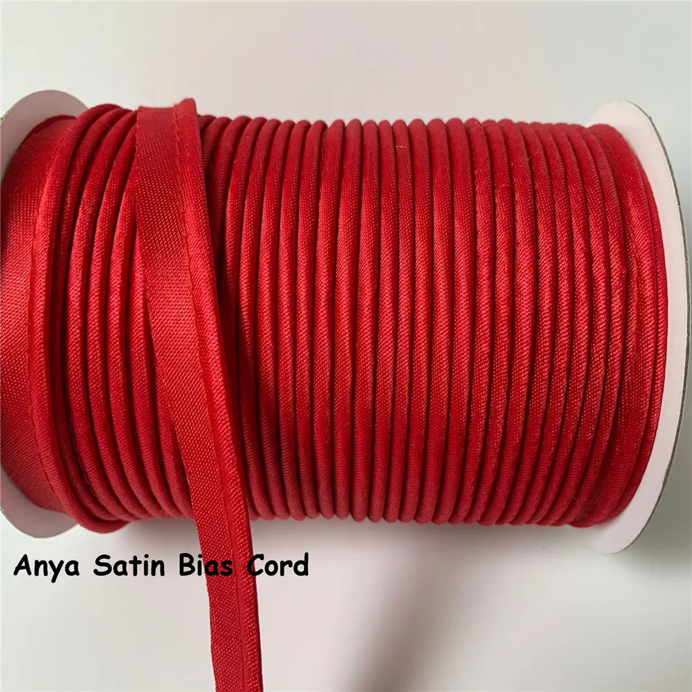 12mm-64Warm-Colors-Satin-Bias-Cord-piping-cord-handmade-DIY-Garment ...