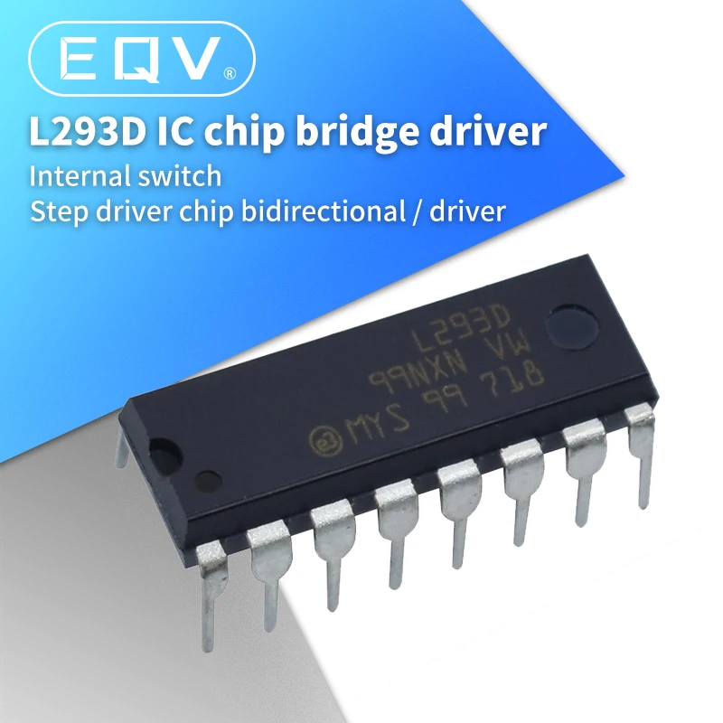 L293 L293D DIP DIP16 DIP 16 IC 모터 드라이버 드라이브 칩 파 푸시 풀 4 채널 모듈 IC 칩, 5 개 ...