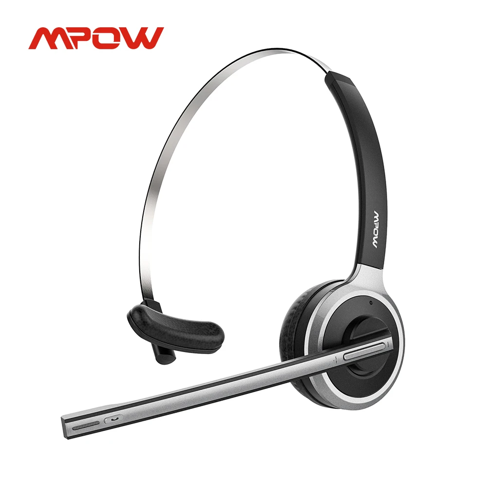 1/2pcs Mpow M5 Wireless Headphones Bluetooth Headset With Mic Noise ...