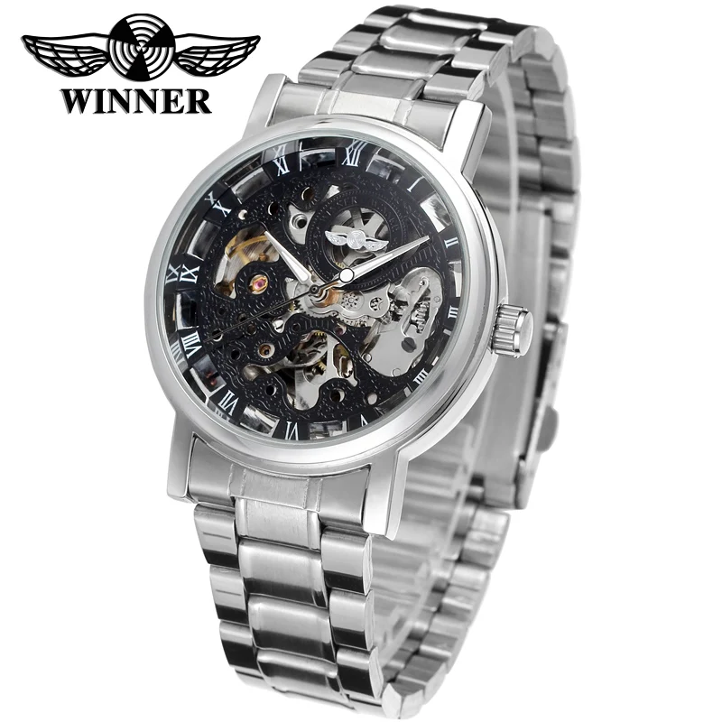 winner-Men-s-Casual-Simple-Mechanical-Watch-Automatic-Mechanical-Watch ...