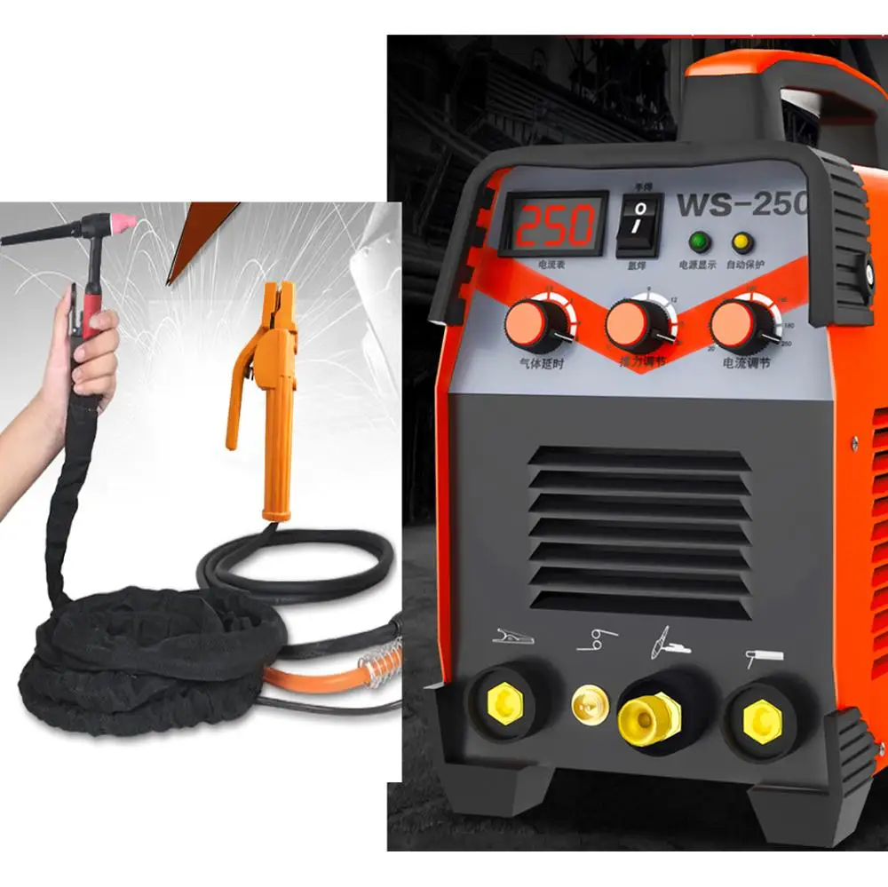 2In1 ARC/TIG IGBT Inverter Arc Electric Welding Machine 220V 250A MMA ...