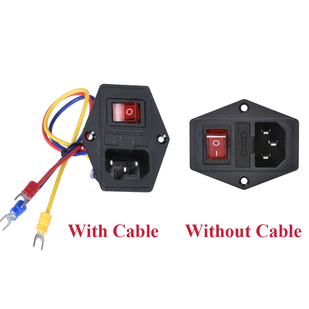 3D Printer Parts ON/OFF Power Switch Boat Rocker 10A 250V Power Switch ...