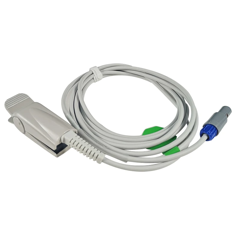 Reusable Adult Finger Clip SpO2 Sensor 6 Pin For Comen Patient Monitor ...