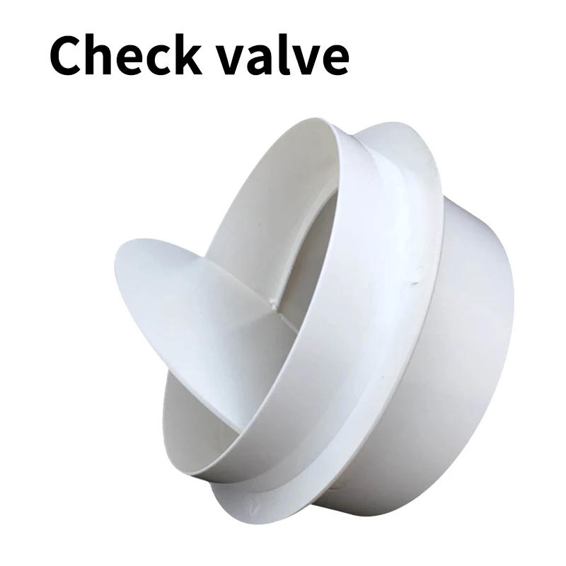 PVC-Exhaust-Fan-Check-Valve-Stop-Valve-Round-Pipe-Return-Damper-ABS ...