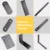 10pcs Black Stainless Steel Or Iron Angle Bar 90 Degree Right Angle ...