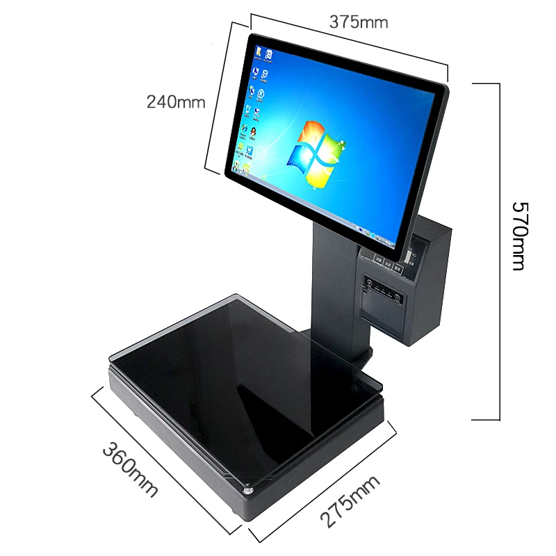 Cash Register Machine Dimension