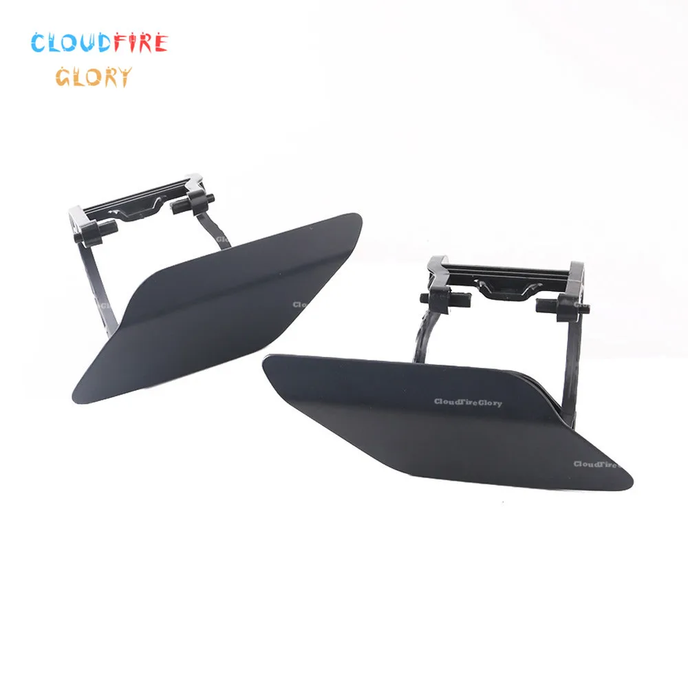 CloudFireGlory 메르세데스 벤츠 E 클래스 W212 2009 2013 용 전면 좌측 우측 헤드라이트 워셔 노즐 커버 ...