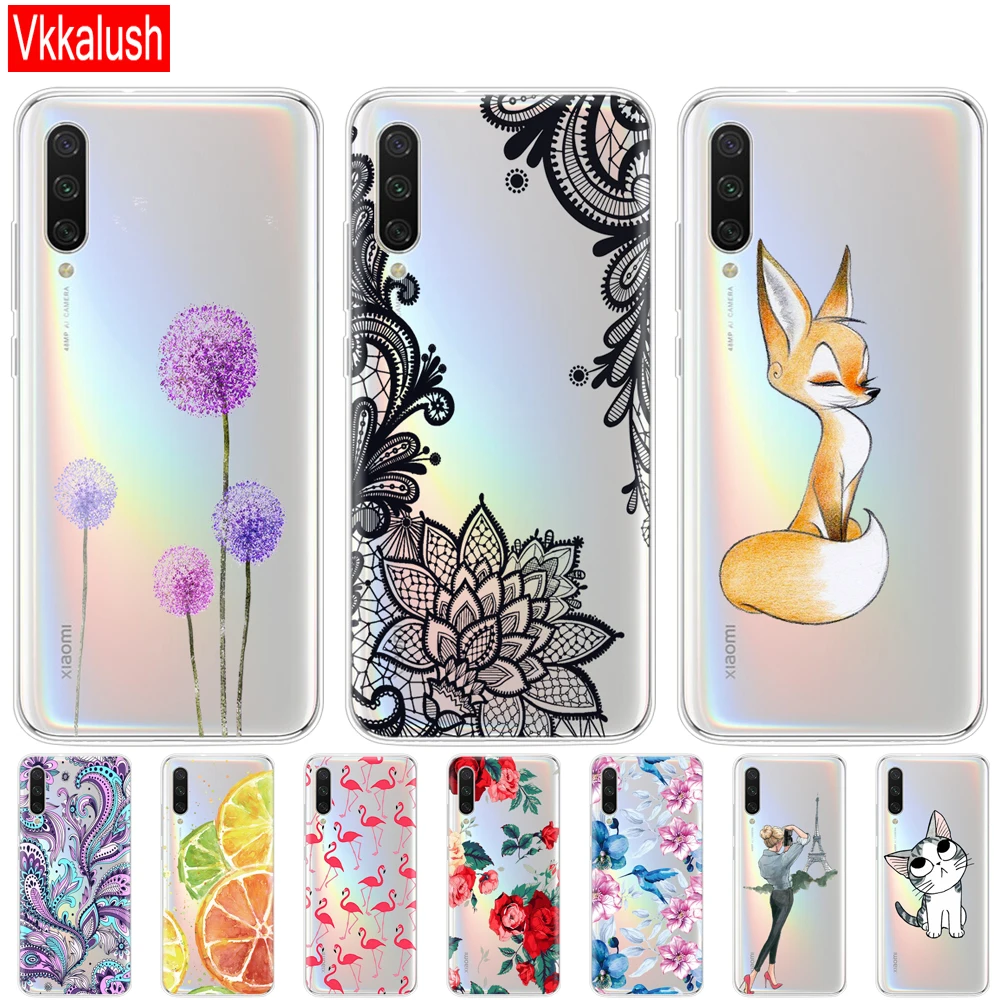 silicon-Cover-For-Xiaomi-MI-A3-Case-Full-Protection-Soft-tpu-Back-Cover ...