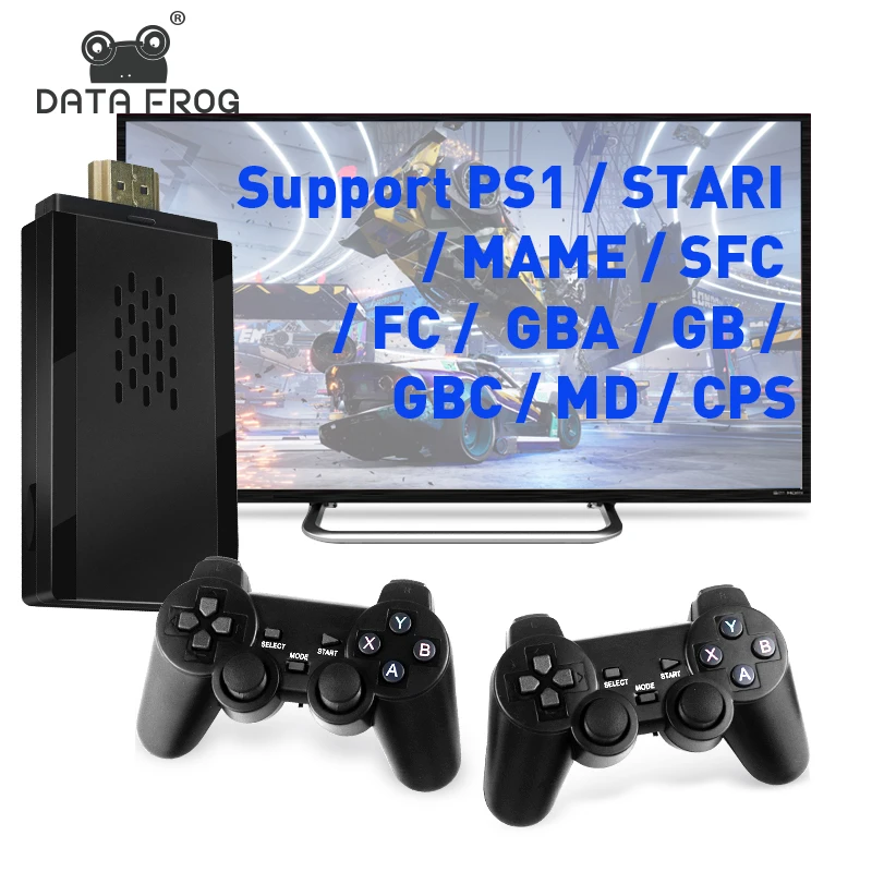 Dados sapo retro console de jogo hdmi compatível com dendy vídeo game ...