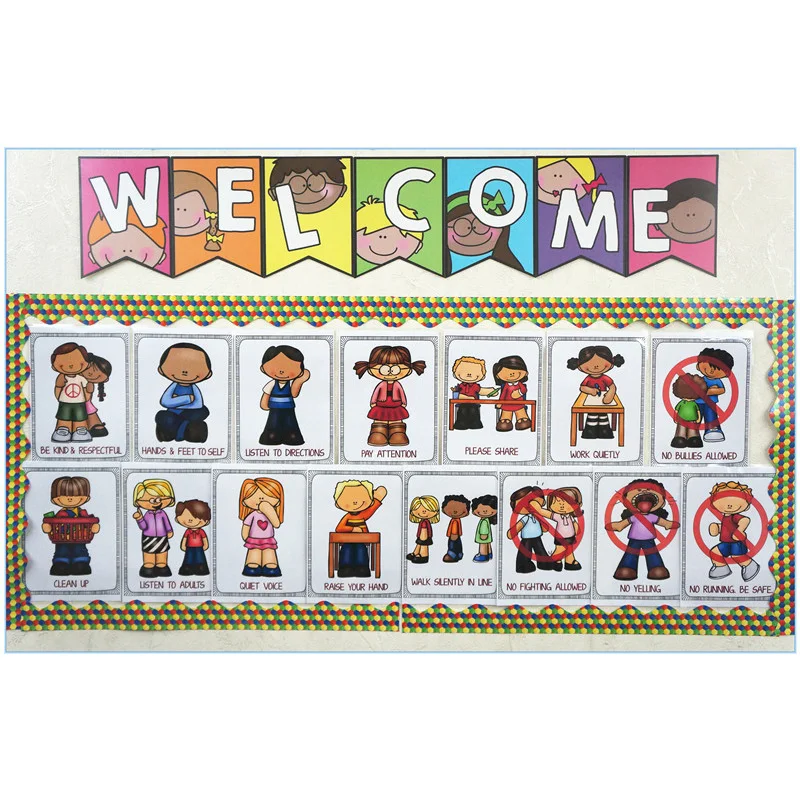 Classroom Rules Flashcards