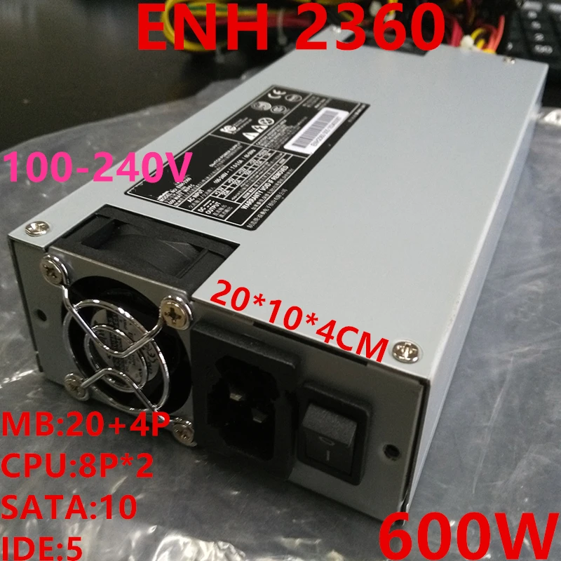 Original PSU For Enhance 1U 600W Switching Power Supply ENH-2360 ...