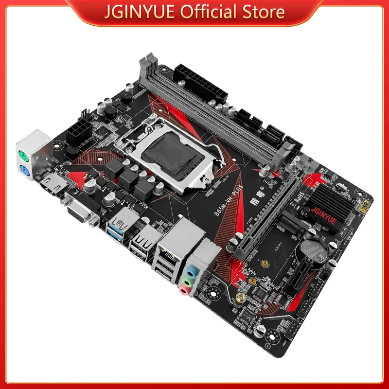 Jginyue B85 M-atx Lga 1150 Motherboard Intel I3 I5 I7 E3 Cpu Ddr3 ...