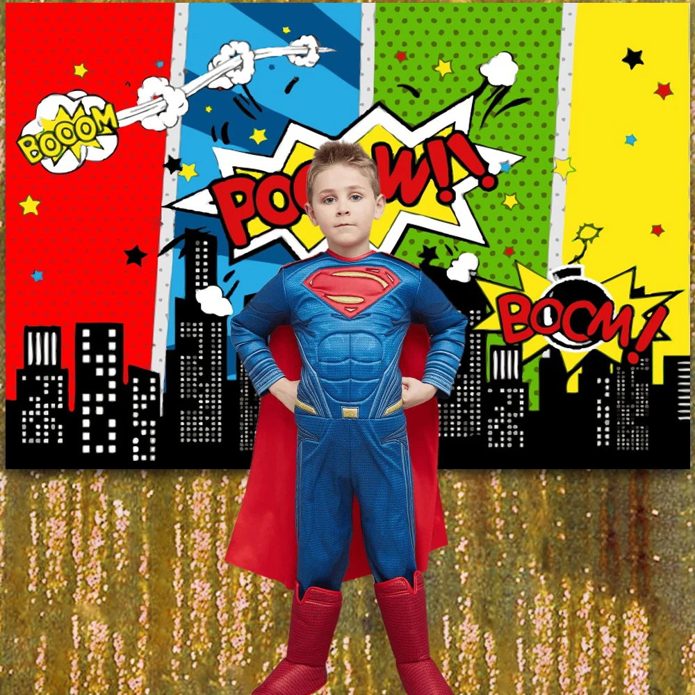 Superman Background For Kids