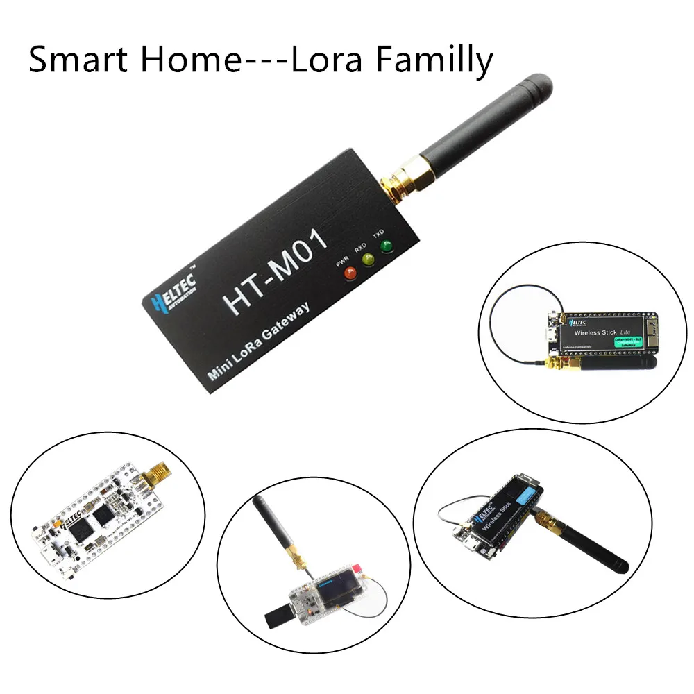 Mini 433/868/915mz Iot Lora Gateway Lorawan Sx1301 For Raspberry Pi ...