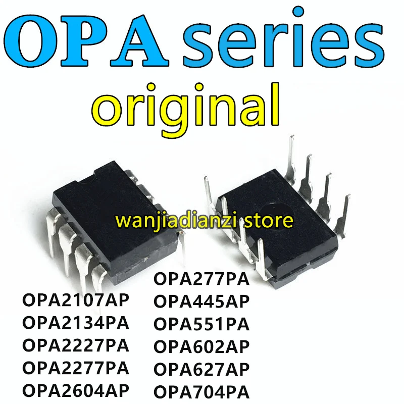 New-and-original-OPA2604-OPA2604AP-DIP8-Operational-amplifier-current ...
