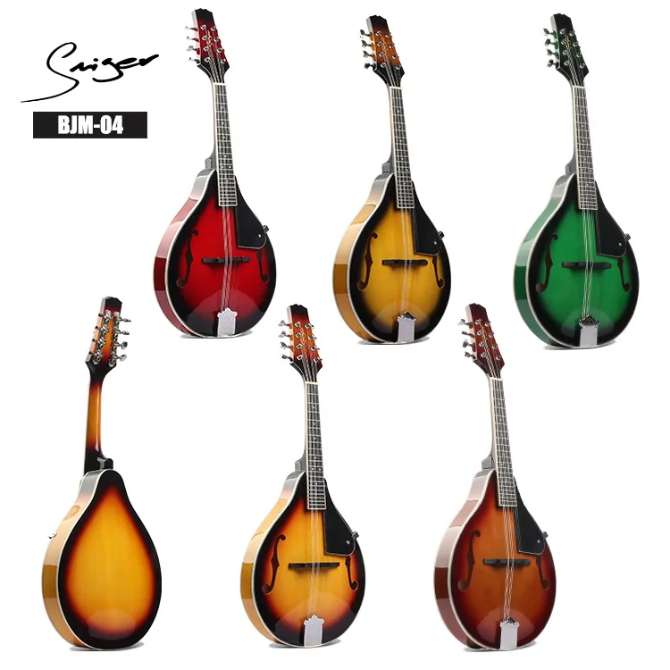 Four-string-Acoustic-Mandolin-Bright-Linden-Wood-National-Musical ...