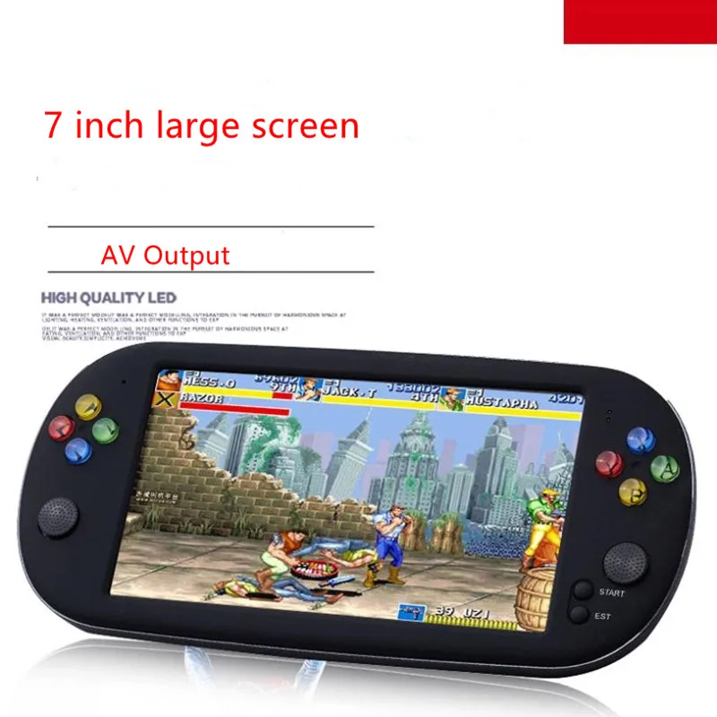 Coolbaby New 7 inch Q700 Retro Handheld Game Console HD Double Joystick ...