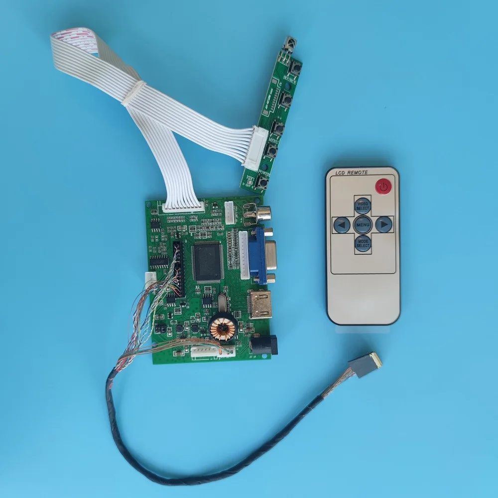 Kit for 8.9" 2AV 40pin HSD089IFW1 A02/A01/A00 1024x600 Controller Board ...