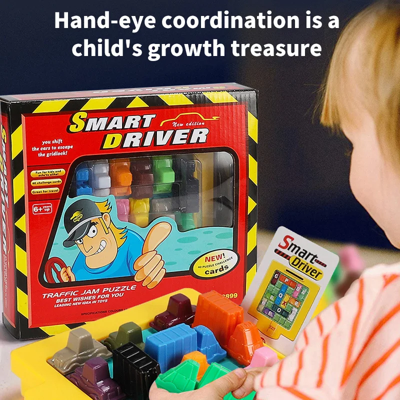 Children Racing Break IQ Car Game Car Puzzle Toys Creative Plastic Rush ...