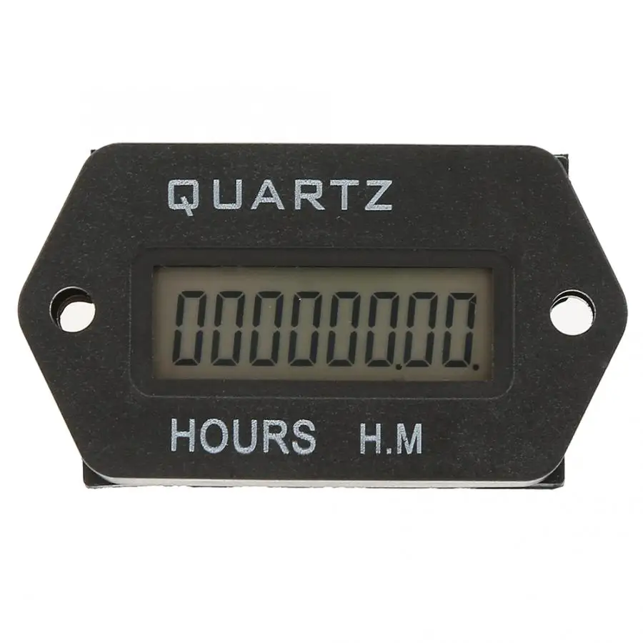 Accumulating Counter Digital Display Electronic Timer Protable Industrial Accumulating Time ...