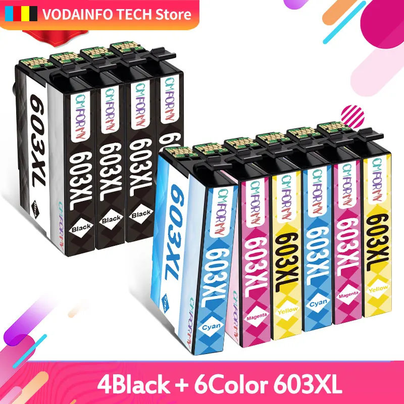 2-10-Pack-603XL-T603XL-Compatible-Ink-Cartridges-For-Epson-XP-2100-XP ...