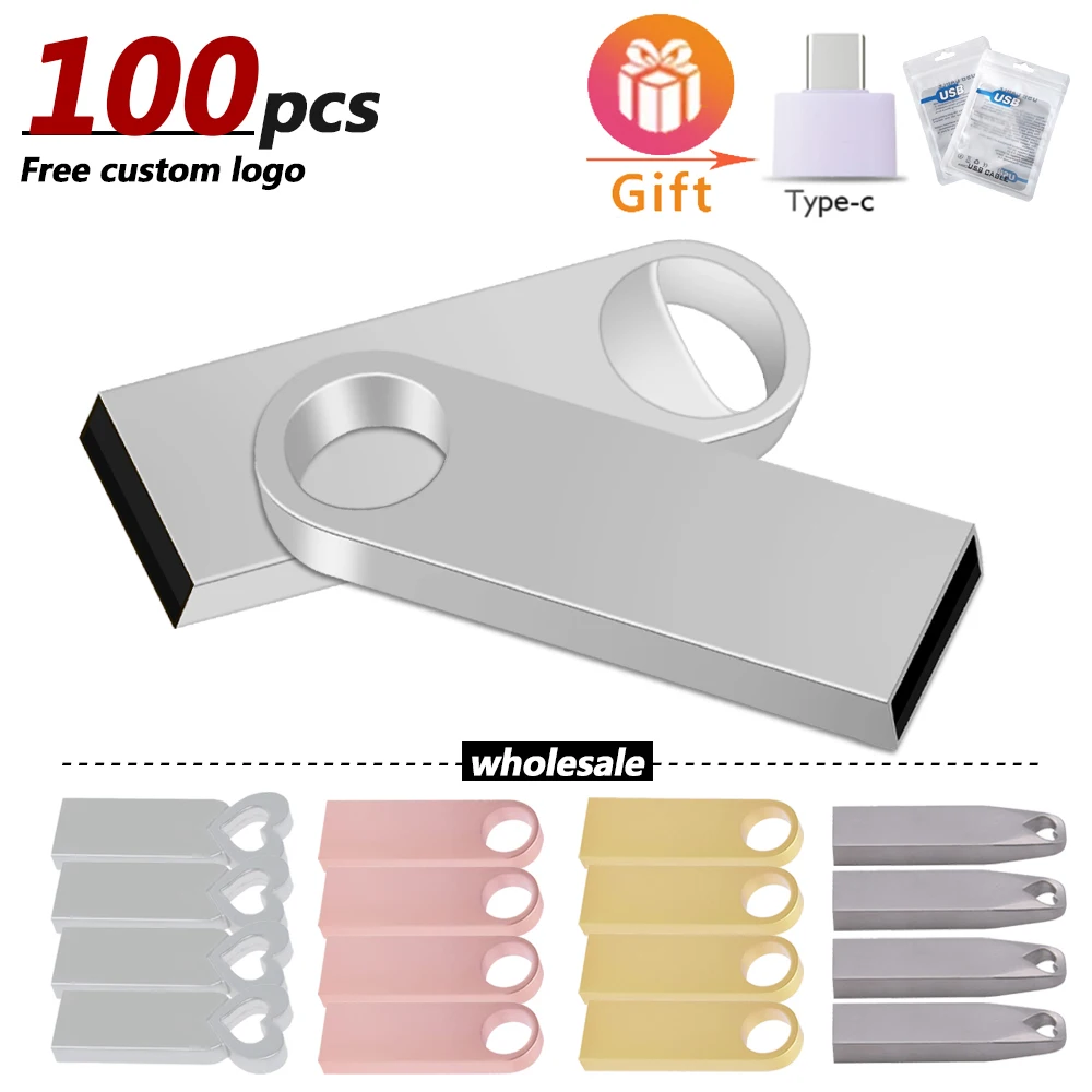 100pcs-usb-flash-drive-64GB-32GB-16GB-8GB-4GB-pen-drive-pendrive ...
