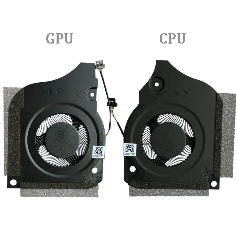 New Original CPU GPU Cooling Fan FOR DELL Inspiron G7 7590 G5 5590 P82F ...