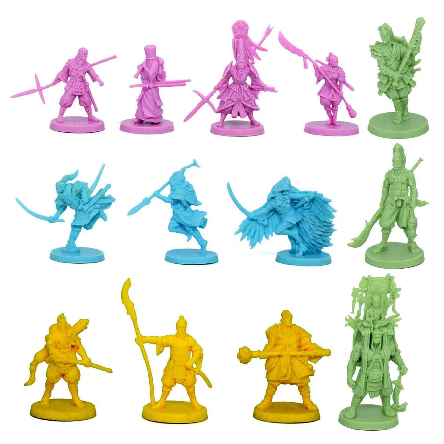 Trpg Board Game Rising Sun Dynasty Invasion Moon Clans Warrior Samurai ...