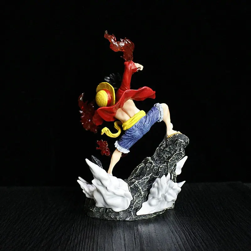 18CM ONE PIECE Anime figurines Two Years Later PT Fire Fist Alternative ...
