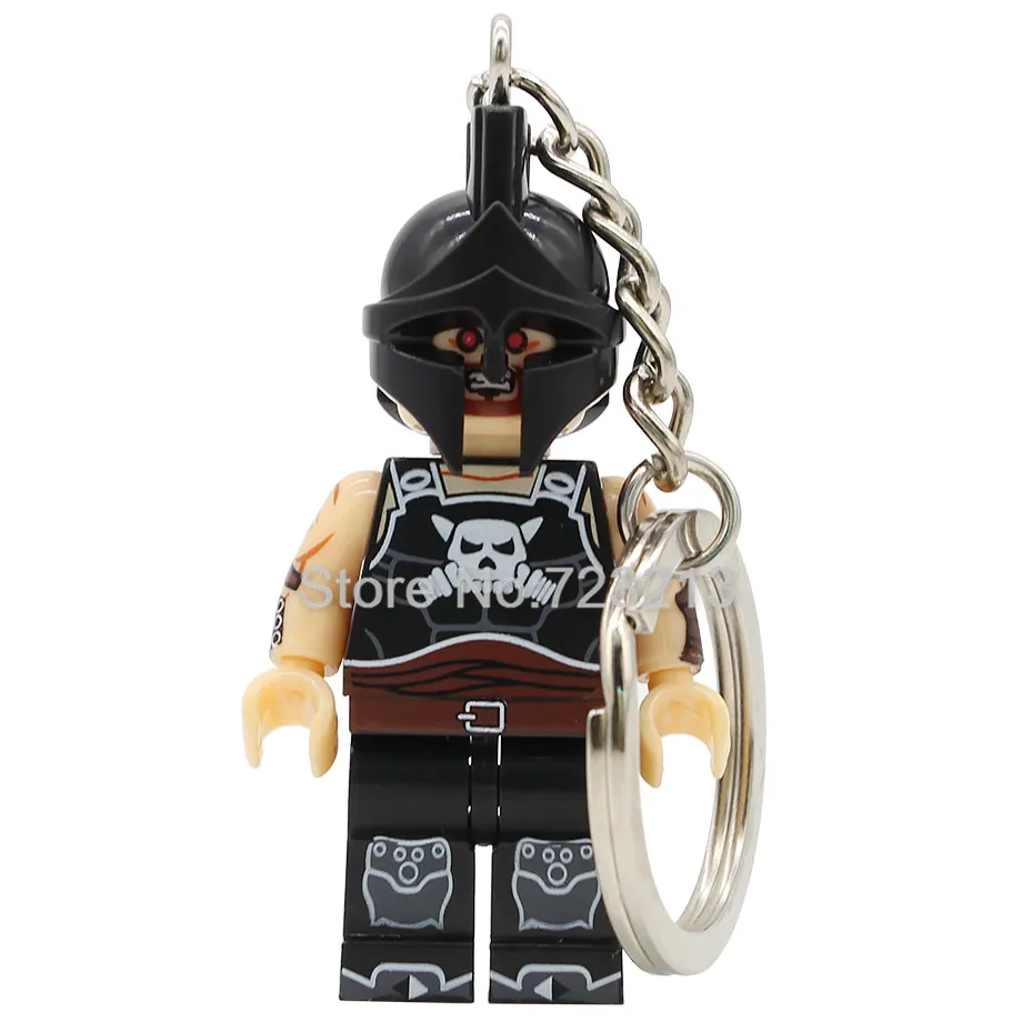 X0163 QUEST Keychain Aborigines Tutankhamun Hun Warrior Ares Chief ...