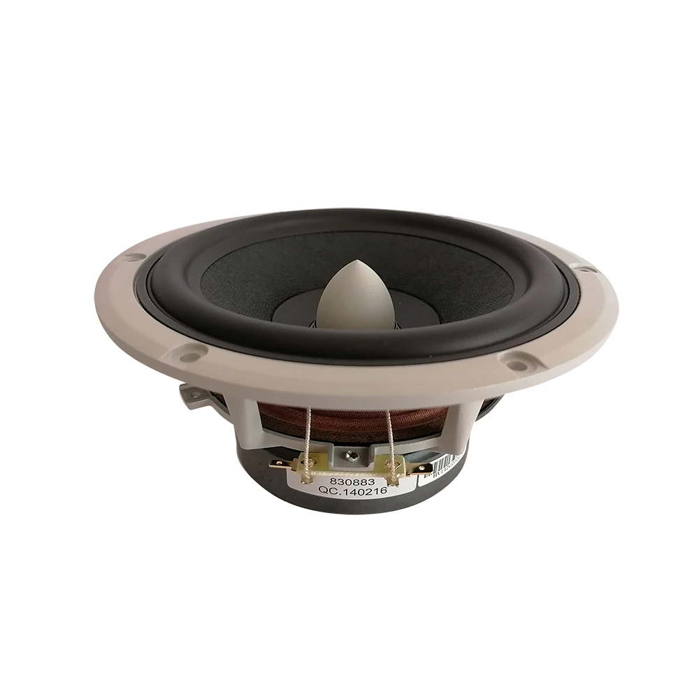 1 조각 원래 Peerless P830875/P830883 6.5 "Midwoofer 스피커 드라이버 흰색 주조 알루미늄 섀시 ...