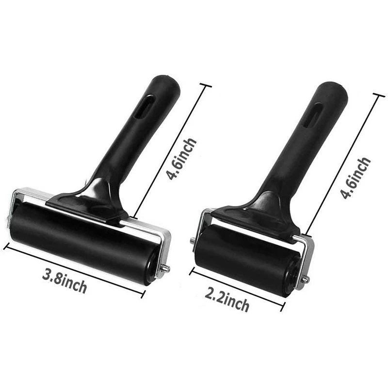 Other DIY & Tools - Rubber Roller, Set of 2 (6 & 10cm), Ink Brayer ...