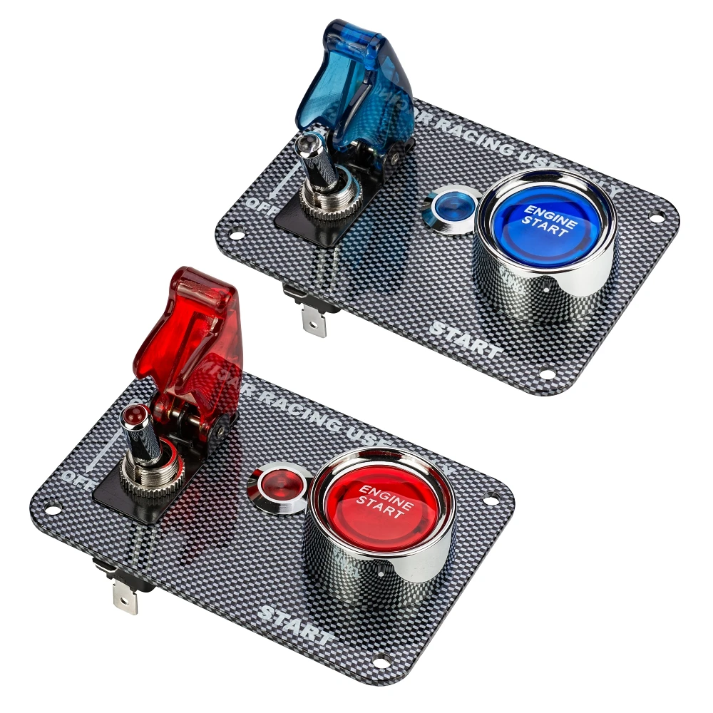 DC12V 20A 50A Universal switch panel for racing car Ignition Switch ...
