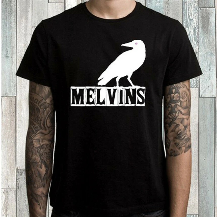 Melvins logotipo de la banda de Metal hombres camiseta tamaño S, M, L ...